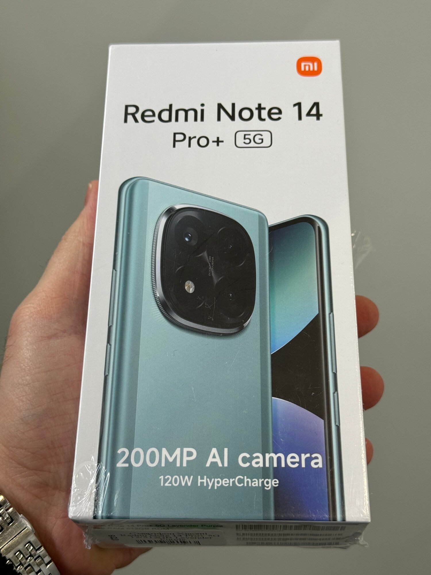 Смартфон Xiaomi Redmi Note 14 Pro+ 5G 12/512 ГБ Lavender Purple (фиолетовый)