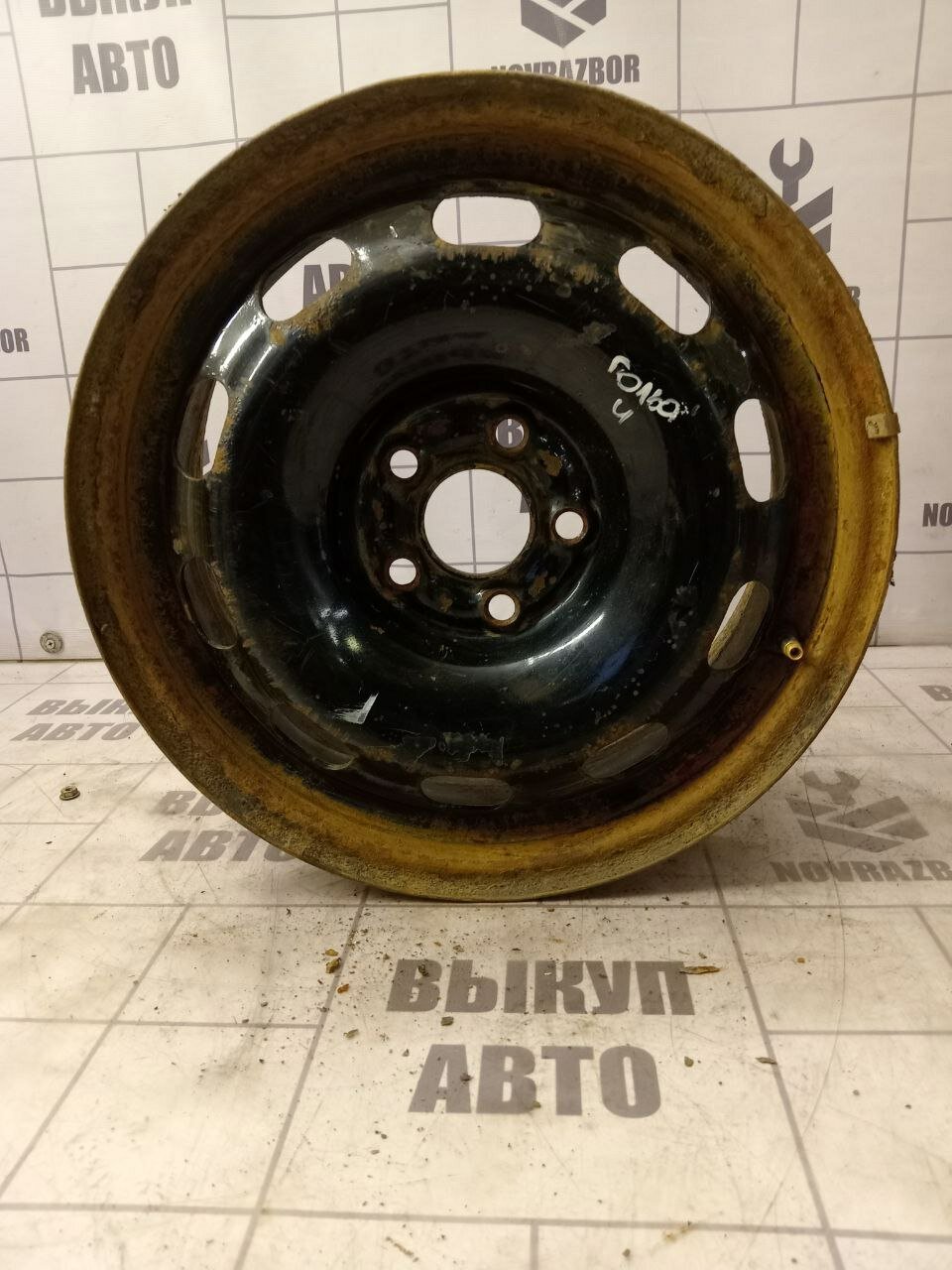 Диск колесный железо VW Golf 4 Bora 97-05