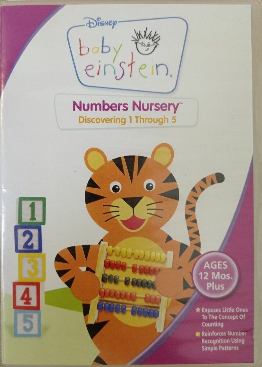 DVD-диск Baby Einstein: Numbers Nursery / Малыш Эйнштейн: Цифры для малышей