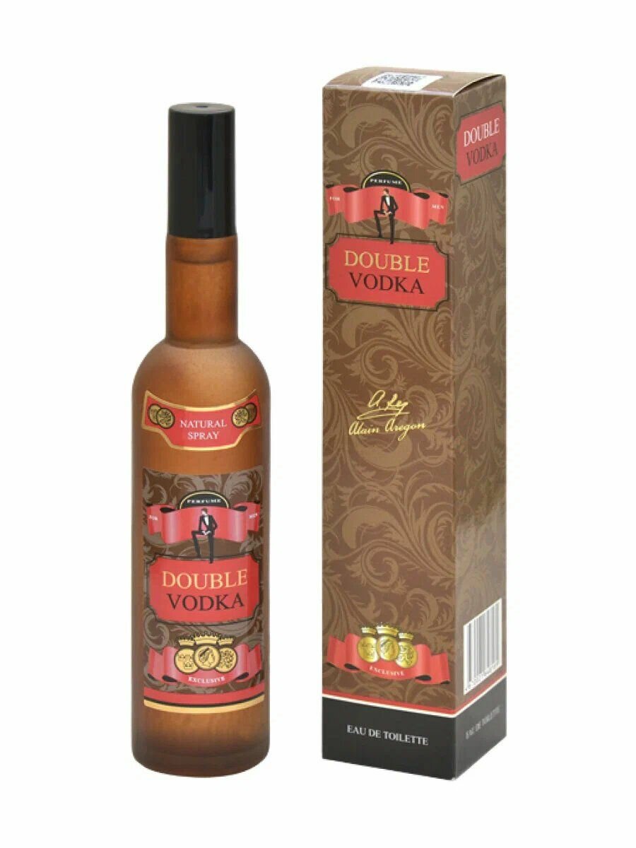 Туалетная вода Positive Parfum vodka DOUBLE 100ml (аромат Cigar) для мужчин