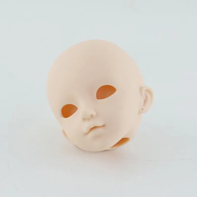 Высококачественная голова куклы BJD для кукол 42 см из ABS пластика Белого цвета