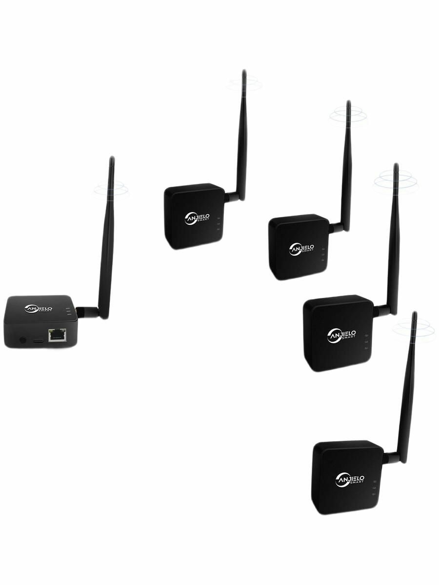 Новый Беспроводной сетевой мост WIFI Halow Bridge протяженностью 1 км с интерфейсом Type C для проникновения в стену 5dBi