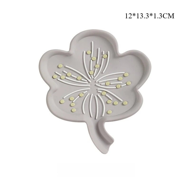 Силиконовая коробка для мыла с потоком, креативная, для дома, ванной комнаты, кухни, в форме цветка, практичная