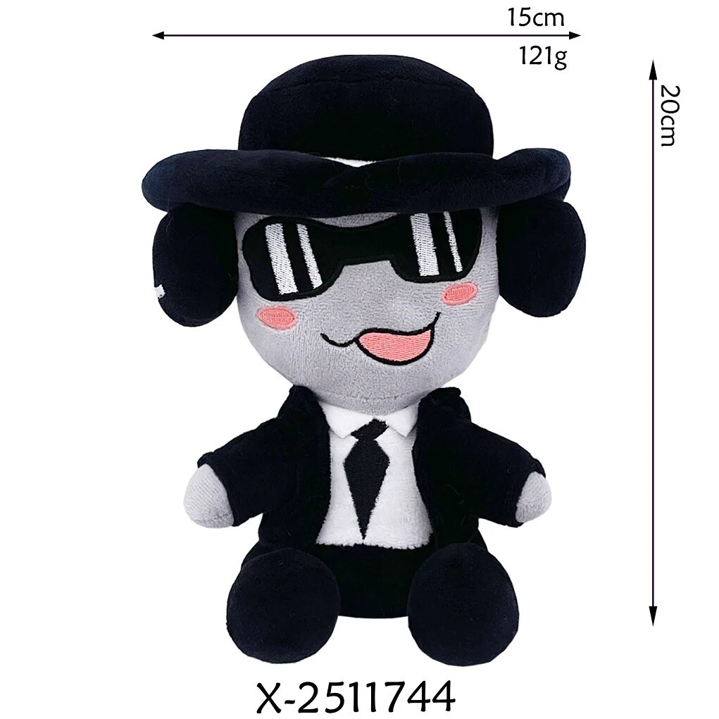 Мягкая игрушка Forsaken Chance кролик Черный, 20cm