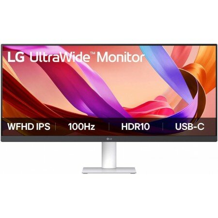 Монитор LG UltraWide 29U531A-W, 29", 2560x1080, 21:9, IPS, 100 Гц