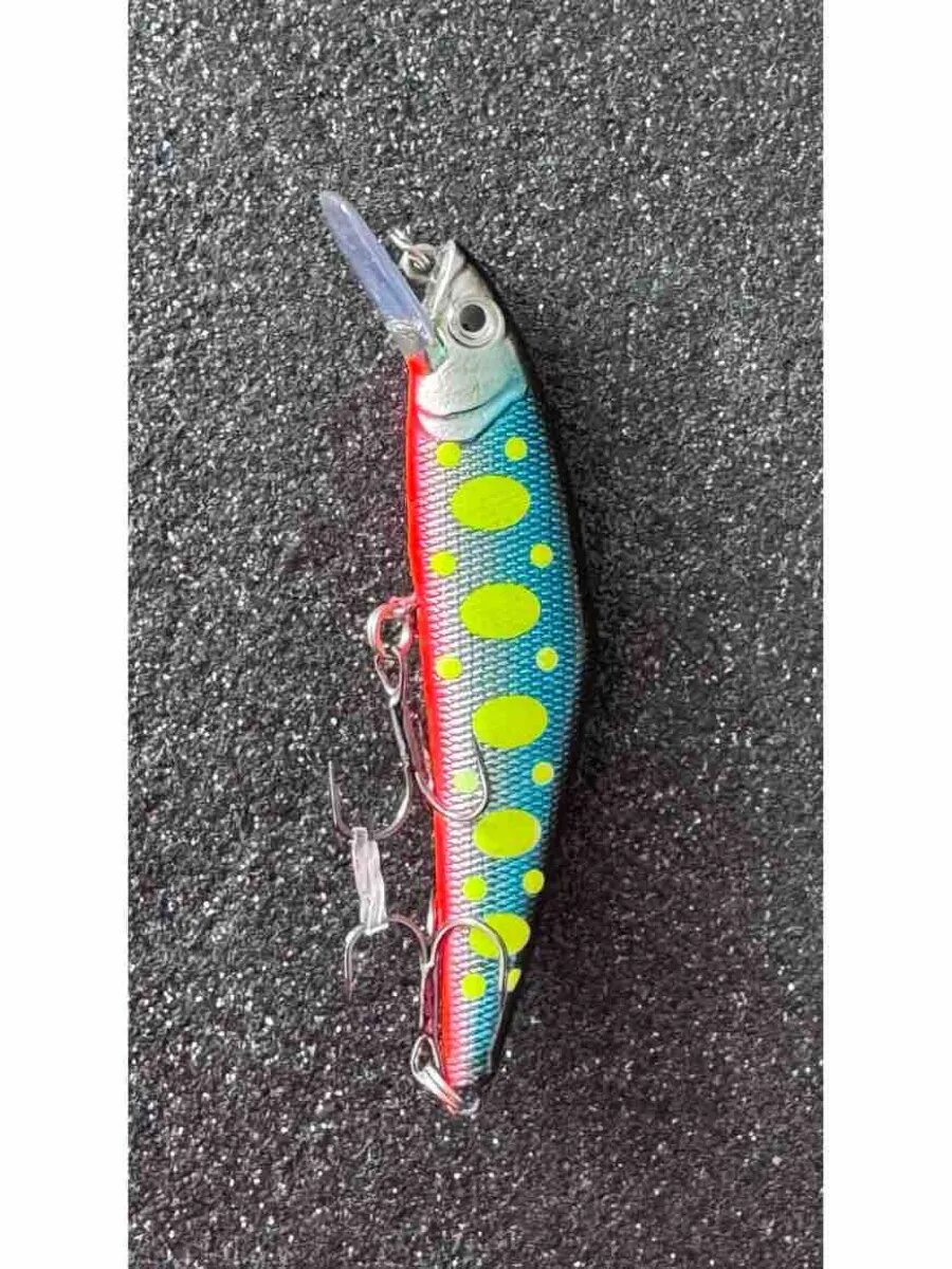Воблер D-Ocean Jackson Meteora, 80mm, 15,5g, тонущий, для ловли лосося, форели