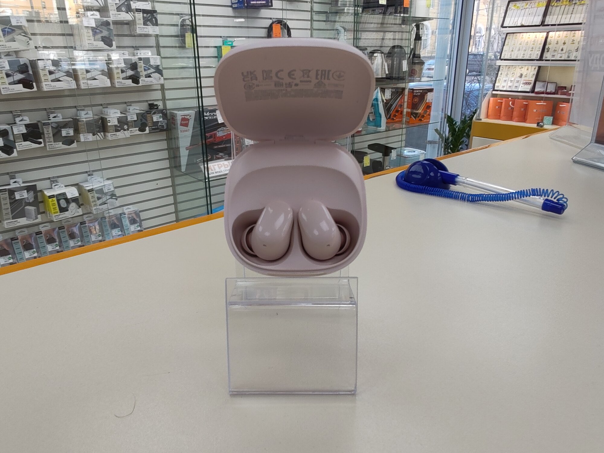 Наушники Xiaomi Redmi Buds 6 Play беспроводные, вкладыши, с микрофоном, TWS, Bluetooth БУ уценка