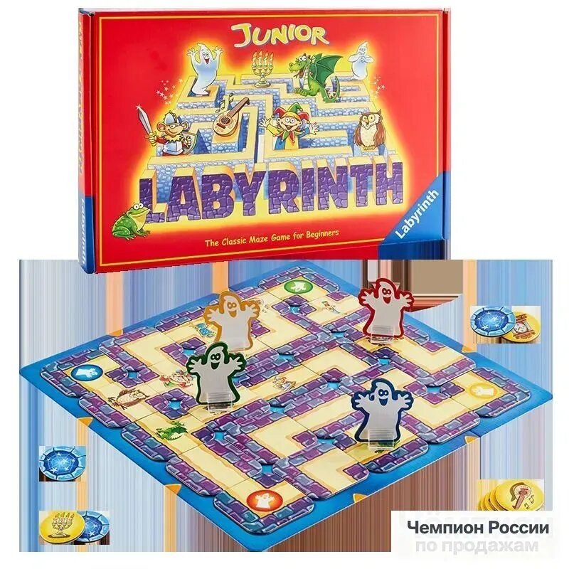 LABYRINTH Junior Настольная игра "Сумасшедший лабиринт"