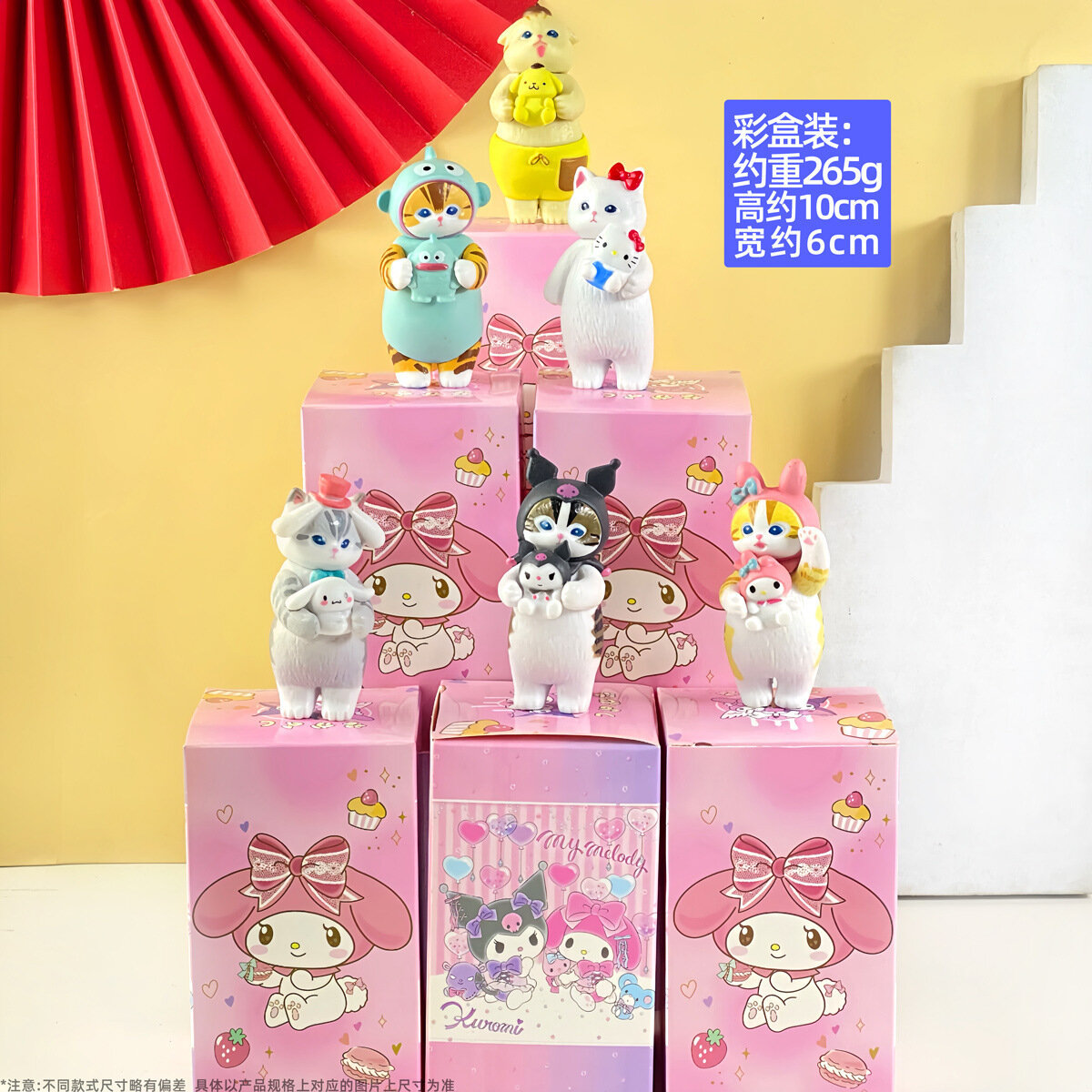 Фигурок Кирби и Покемонов в закрытых коробках, милые игрушки, куклы, гача-автомат с клешней, украшения для торта в виде машинки.