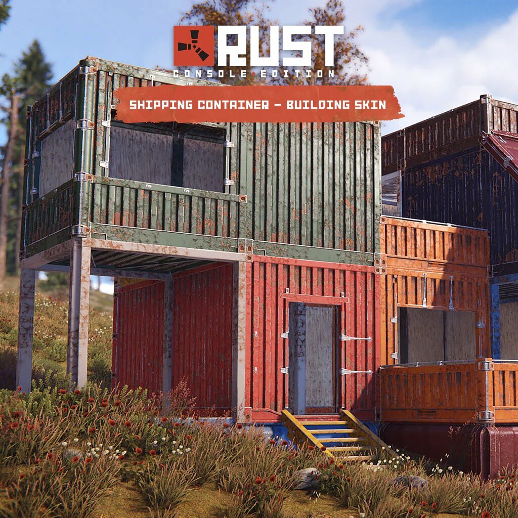 Дополнение Rust - Shipping Container Skin, цифровое издание PlayStation 5, регион Индия / код пополнения баланса