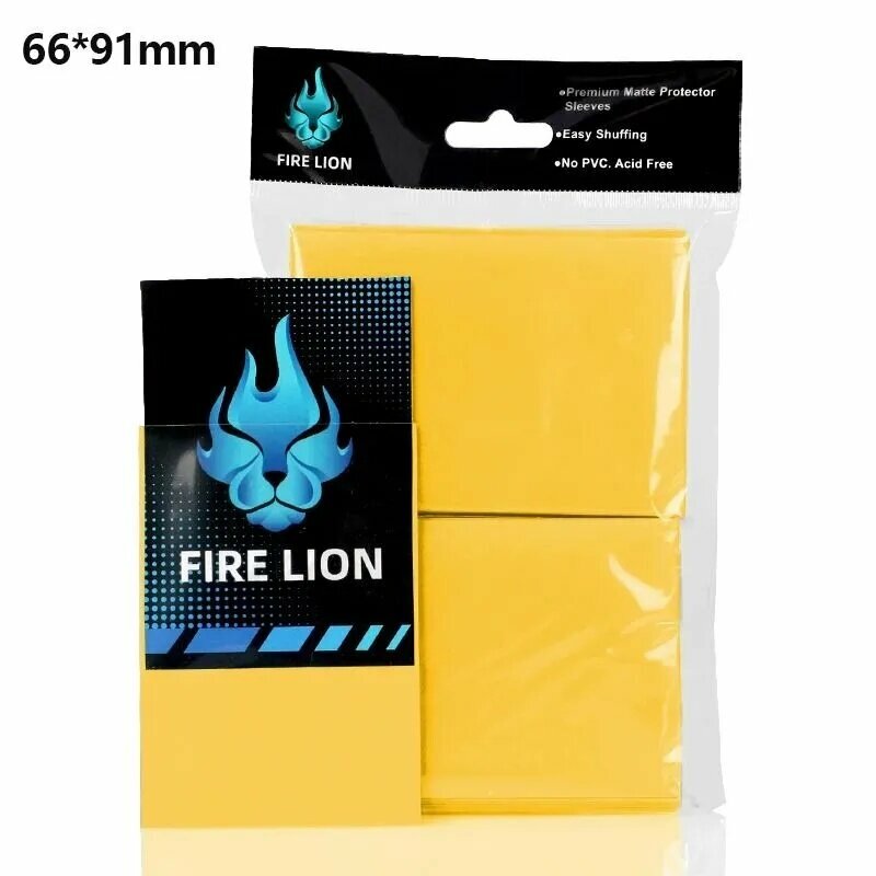 Матовые протекторы для карт, Защитные рукава для игровых и коллекционных карт,100 шт.