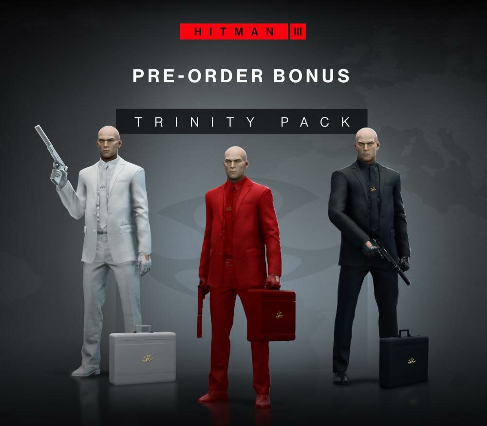HITMAN 3 - Trinity Pack DLC PC Steam Ключ • Активация Steam • регион Весь мир