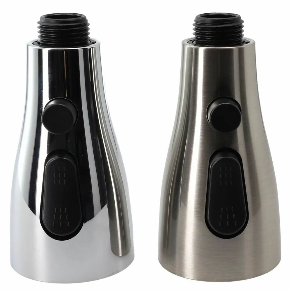 OZ-EVEA Насадка для кухонного выдвижного смесителя, универсальная, 1/2-дюймовая, ABS, 3 вида распыления, сменная или запасная насадка для смесителей для раковины