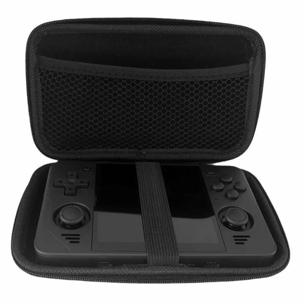 Чехол для портативных игровых консолей Anbernic RG40XXV, RG40XXH, RGB20SX, RGB30, черный, тканевый, ударопрочный