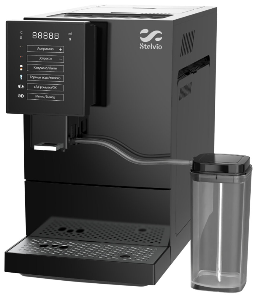 Кофемашина автоматическая Stelvio AX 100 B, 19 бар, функция самоочистки