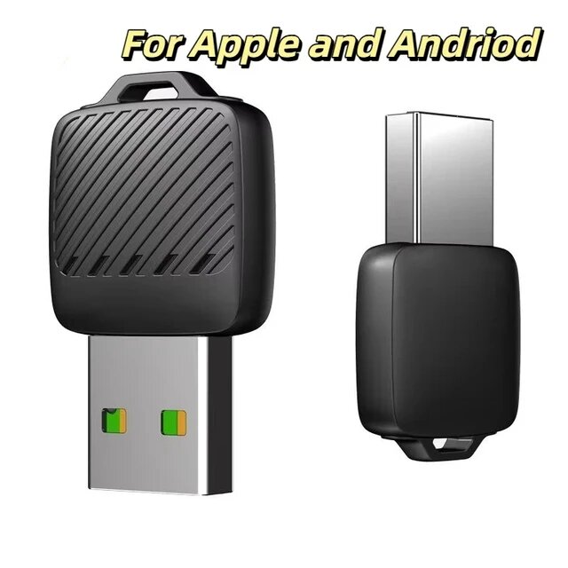 Беспроводной автомобильный адаптер 2-в-1 для Android, беспроводной адаптер CarPlay, интеллектуальная автомобильная система с искусственным интеллектом, совместимая с проводным CarPlay.