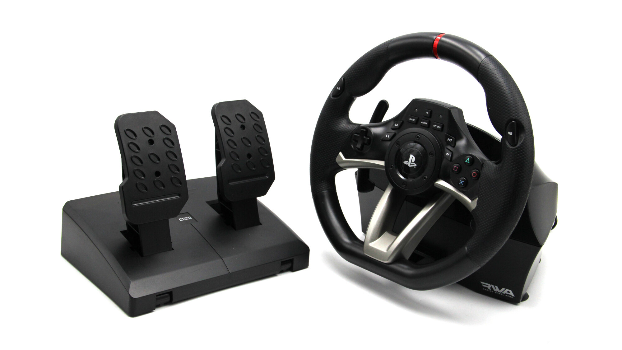 Руль игровой Hori Racing Wheel Apex (PS4-052E) в черном цвете