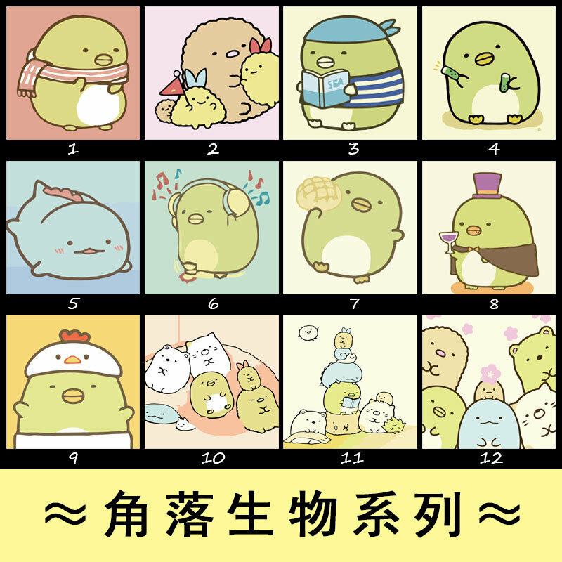 Цифровая масляная живопись для детей, набор для рисования масляными красками, рисунки мультяшных животных, декор для гостиной, 20*20 см, [бесплатная доставка]