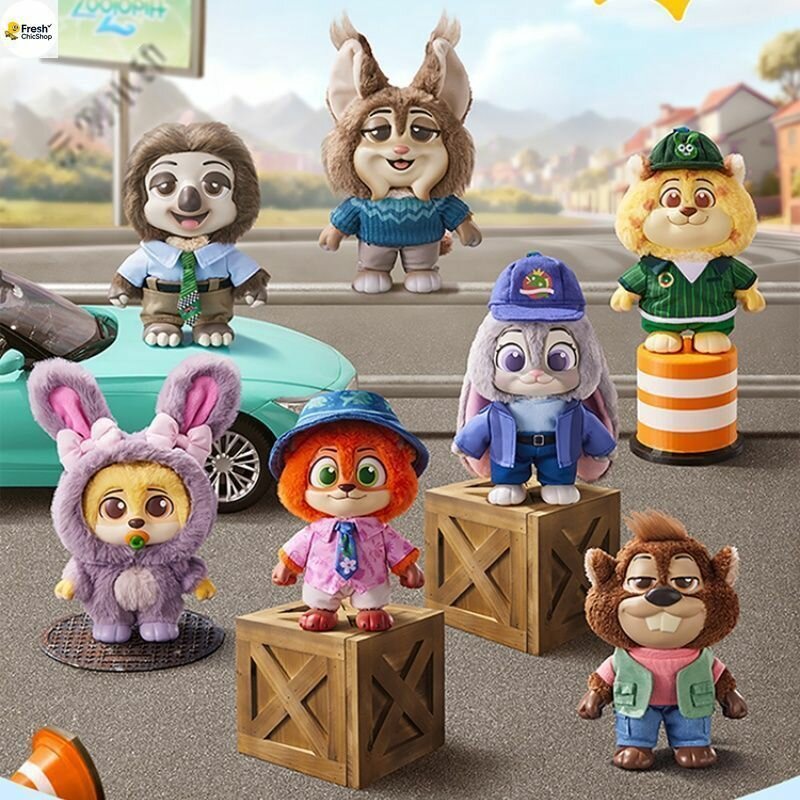 Оригинал Zootopia 2 Зверополис Игрушка сюрприз Blind Box - оригинал