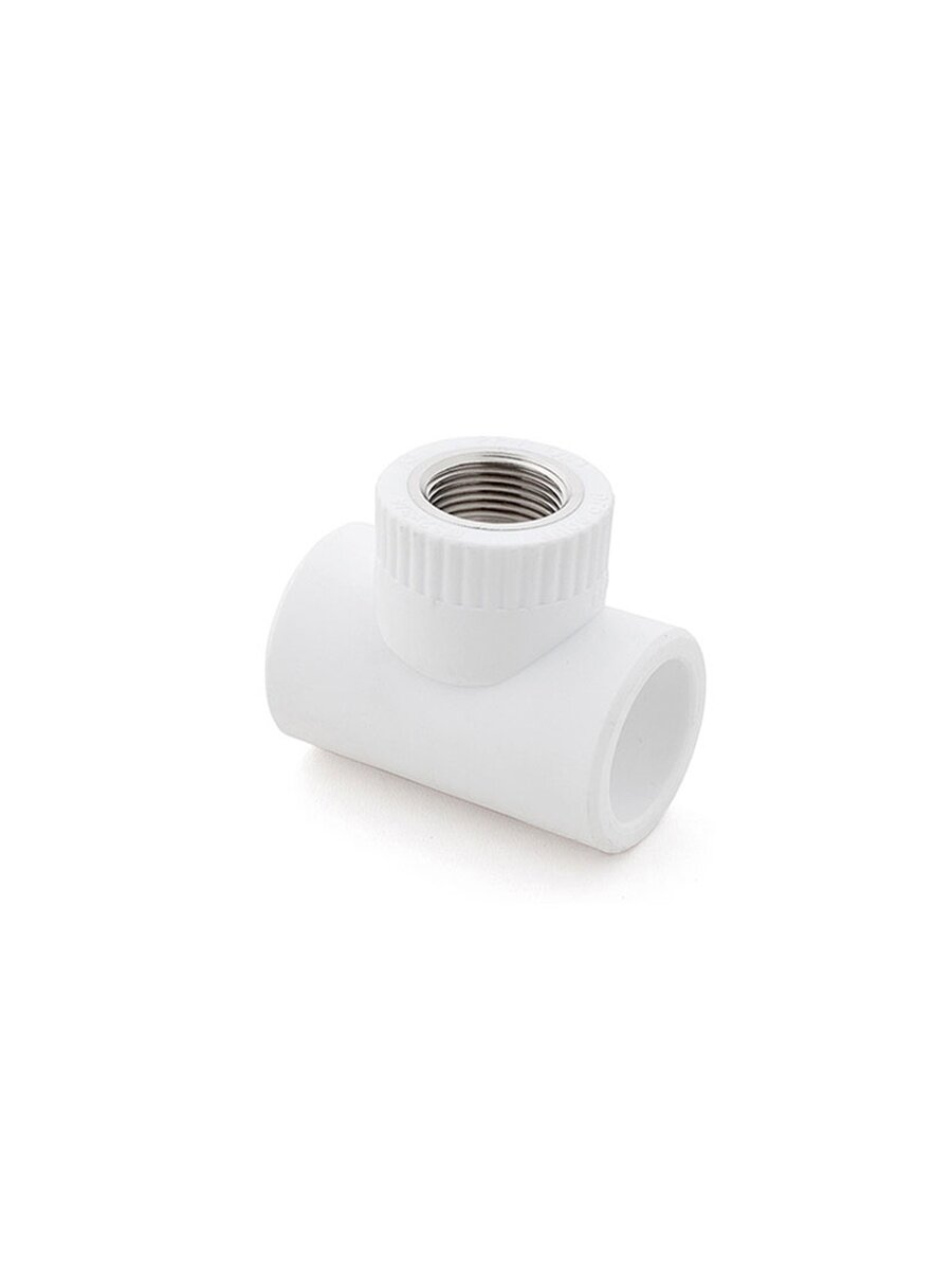 Тройник PPRC комбинированный 20*1/2"вн.*20 РТП