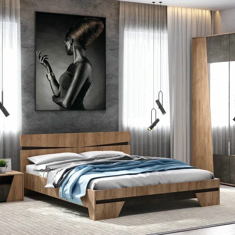 Двуспальная кровать Соренто 160 см