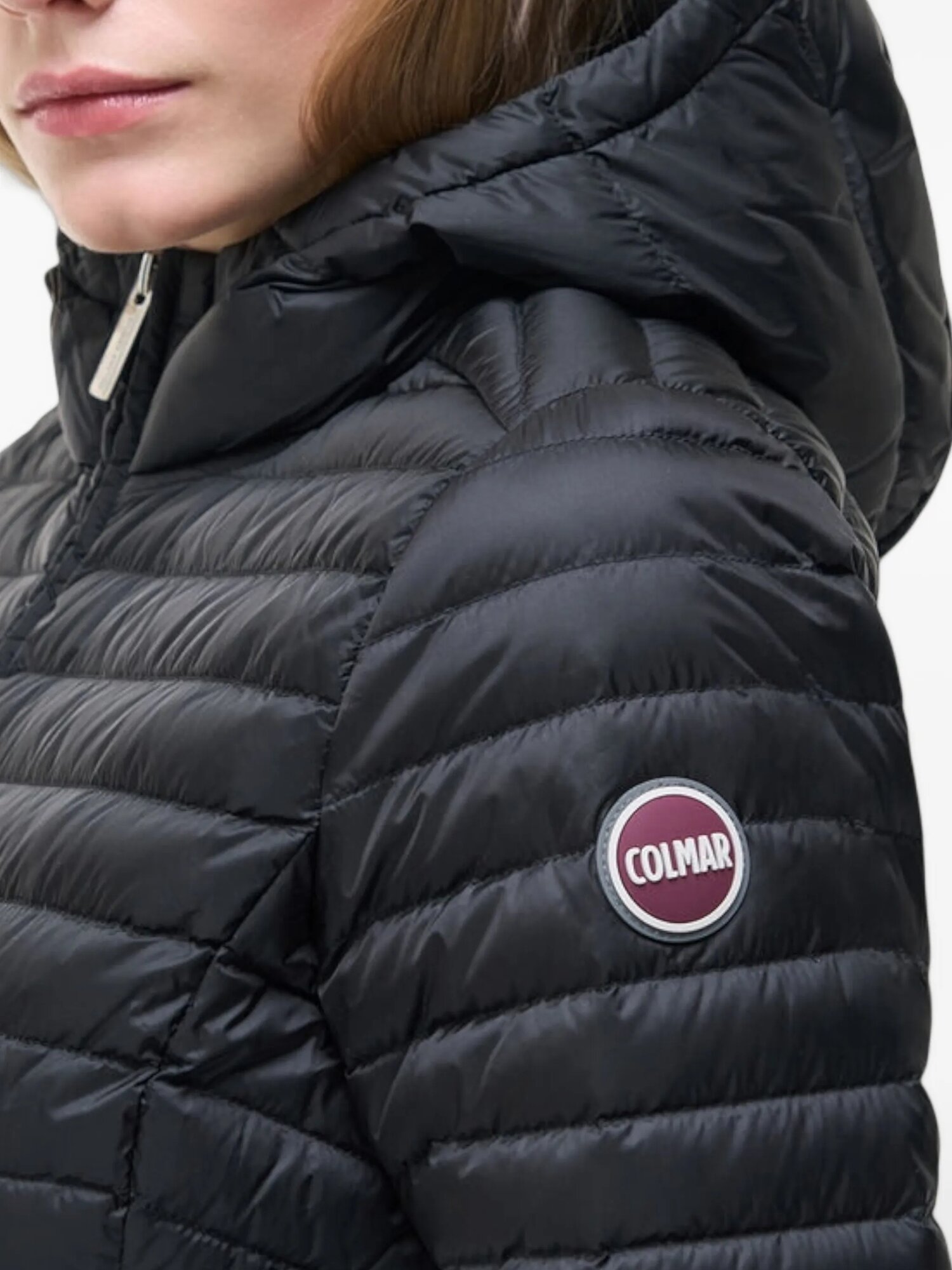 Куртка Colmar Hooded quilted jacket, размер 50 IT, black — фото 1