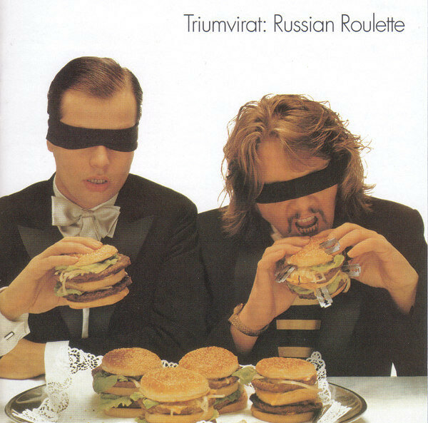 Компакт-диск TRIUMVIRAT - RUSSIAN ROULETTE(1980, REM. BONUS 1 TRACK) (0 CD)