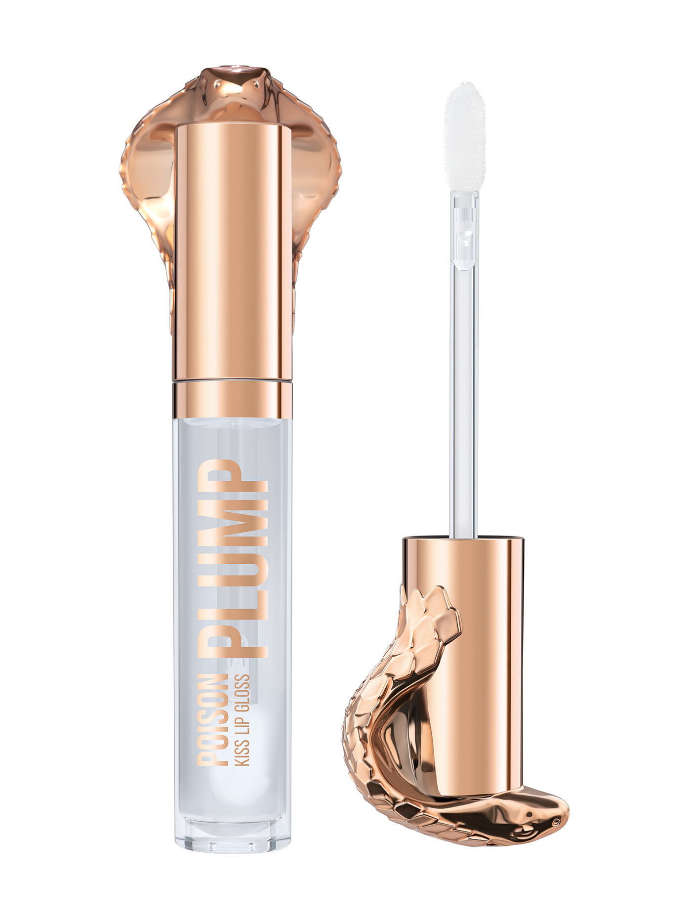 Блеск-плампер для губ Stellary Lip Plumping Gloss Poison Kiss, тон: 01 Serpenti, 4мл