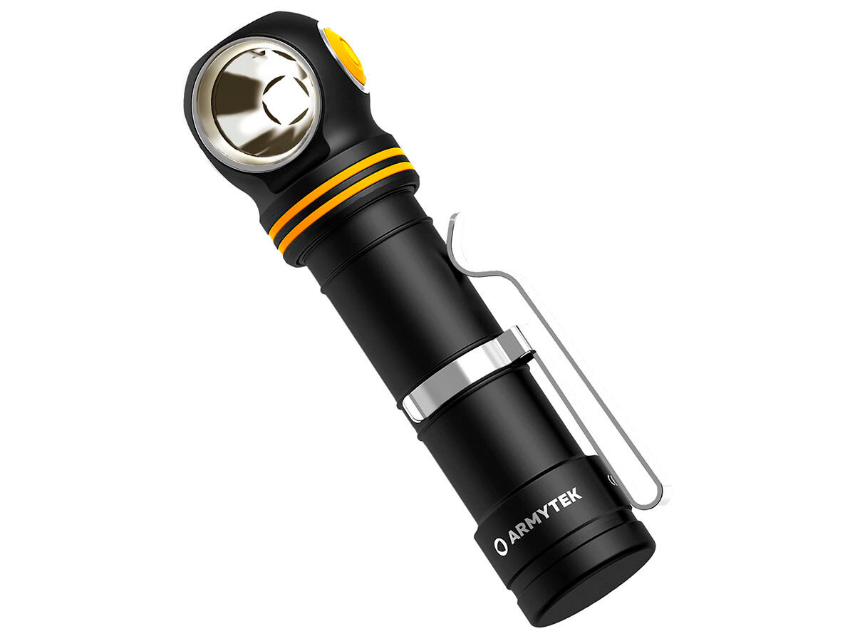 Фонарик налобный аккумуляторный Armytek Elf C2 Max LR USB-C 4300 люмен дальнобойный свет теплый