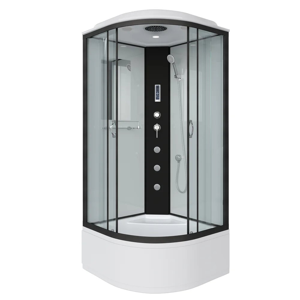 Душевая кабина Niagara Classic NG-6709-14F 100x100 см, с гидромассажем, подсветкой и FM-радио