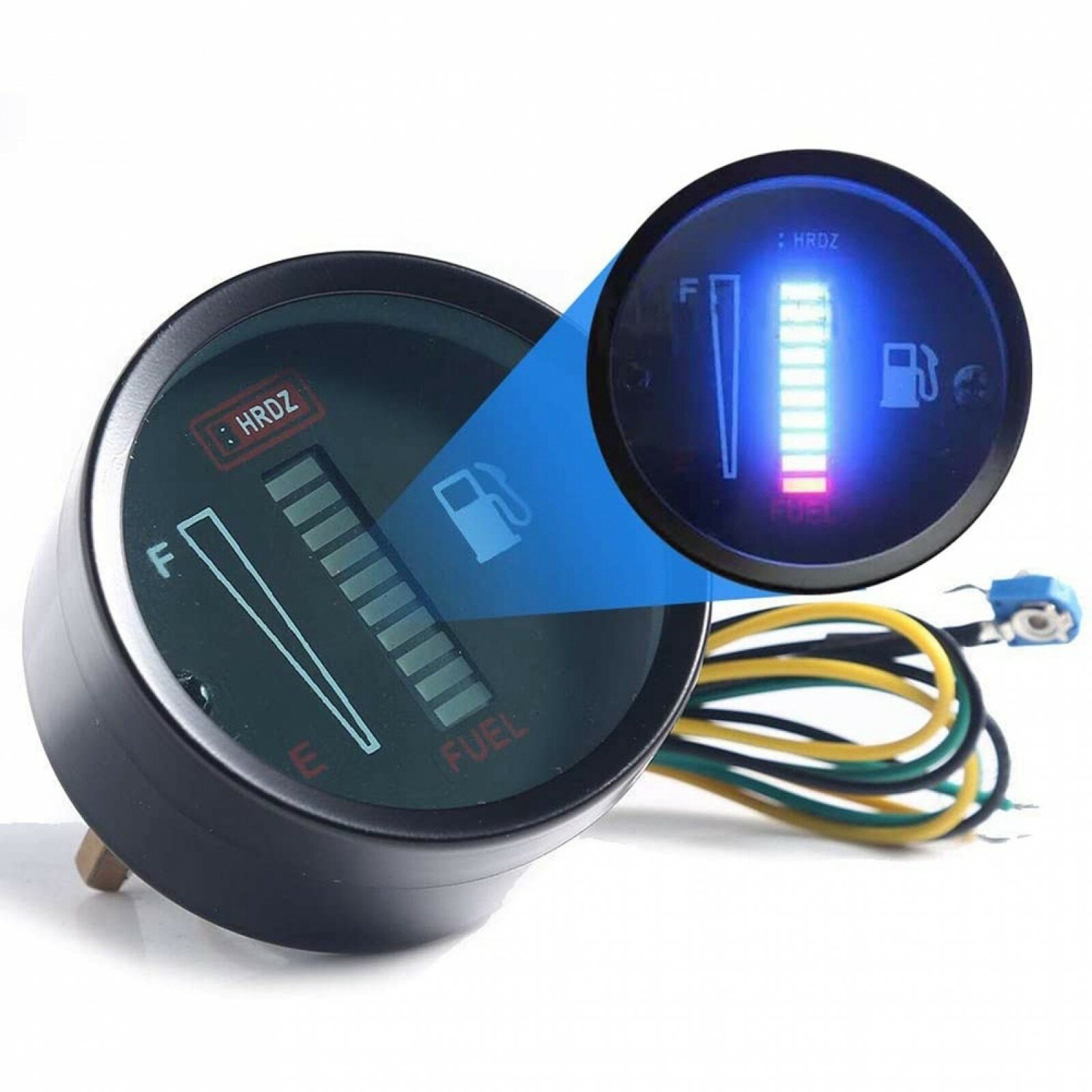 Измеритель уровня топлива MyPads универсальный для авто и мотоциклов с LED индикацией