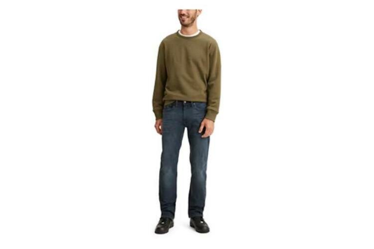 Джинсы классические Space Blue Moderate Straight Fit 
