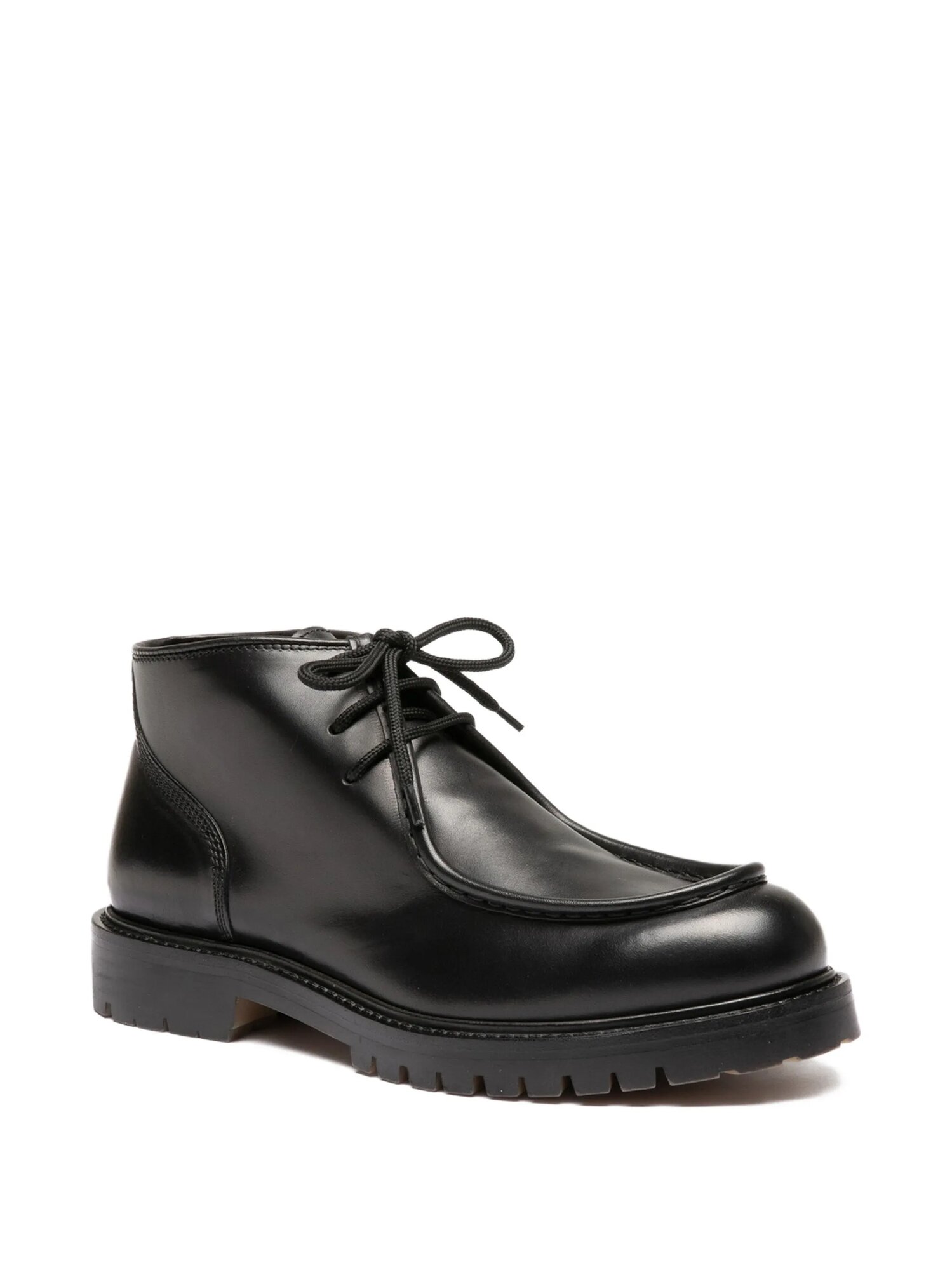 Туфли Officine creative Leather derby shoes, размер 43, black/black — фото 1