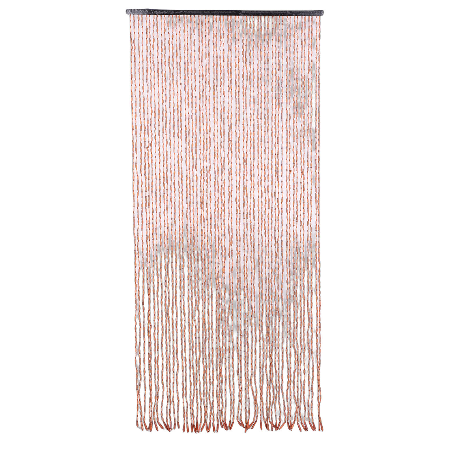 Занавеска из 52 нитей бисера для дверного проема, 78,7 дюймов, ручная работа, подвесная дверная занавеска из бисера, декор для комнаты, прихожей, кофейного столика.