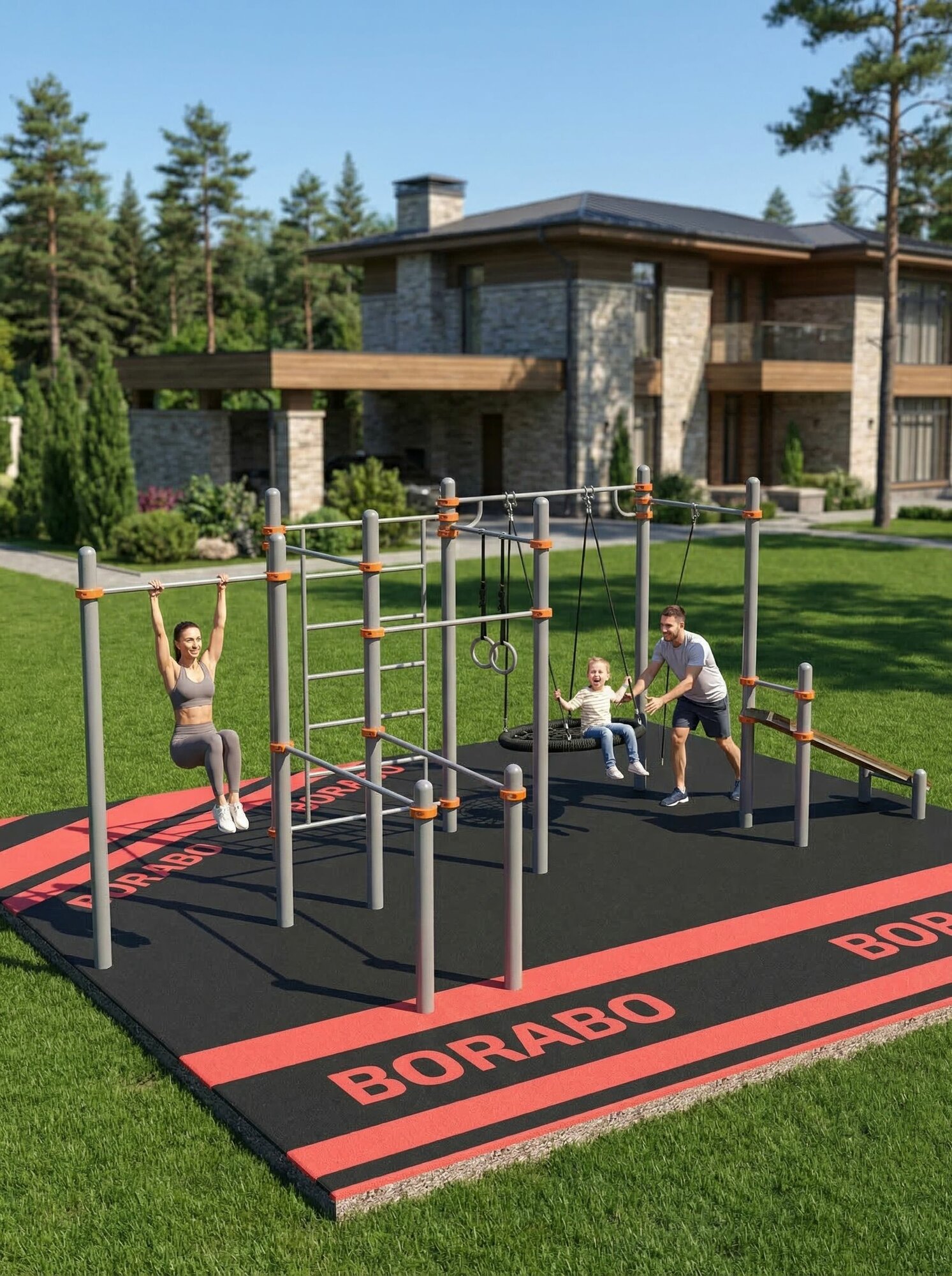 Спортивный комплекс уличный