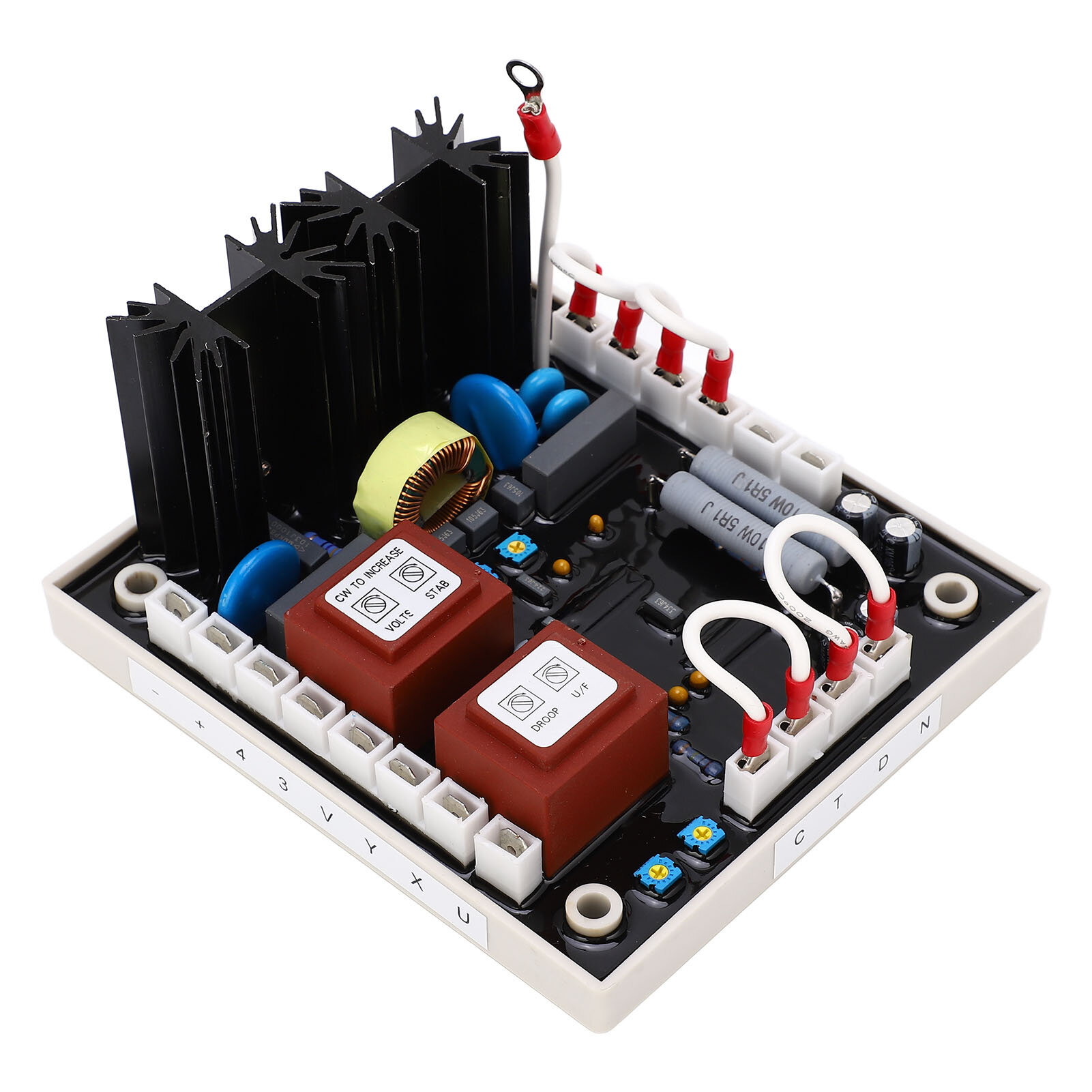 AVR плата 220-260В, защита от низких оборотов, замена AEC42