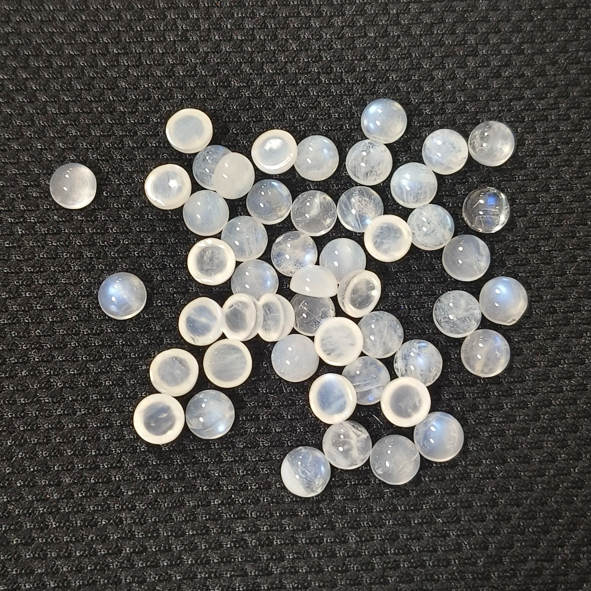 Лунный камень кабошон 50 шт