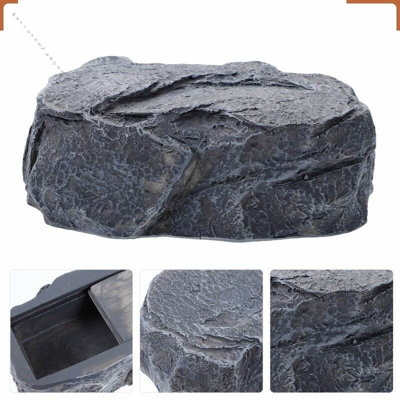 Каменный тайник для ключей с секретным отделением, уличный декор KO