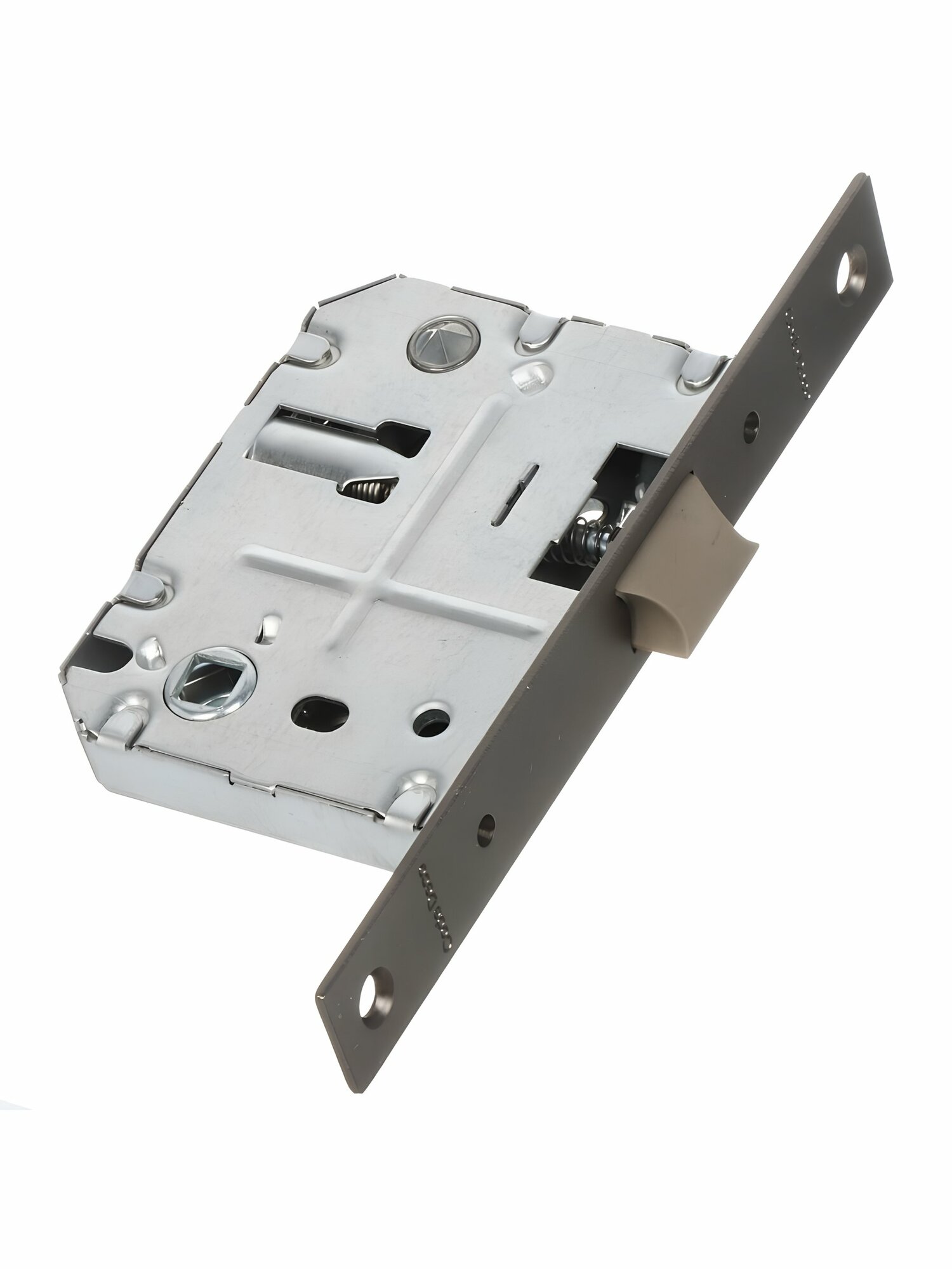 Защелка врезная, Code Deco, 5600-P-WC-GRF, 00034065, язычок пластиковый, с фиксатором, графит