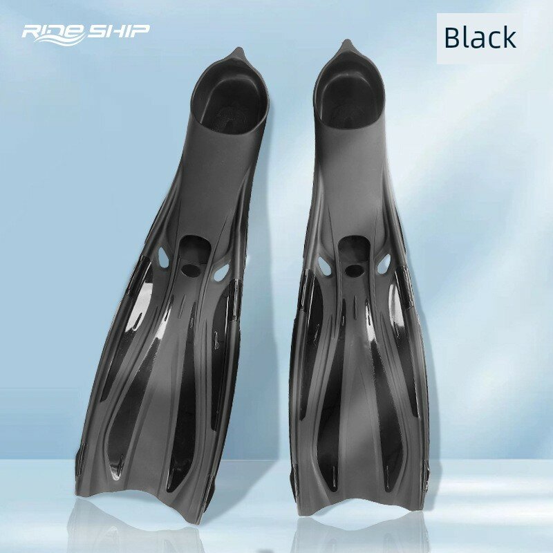 Взрослые дайвинг-лапы для тренировок и сноркелинга - Черные, размер 38-39