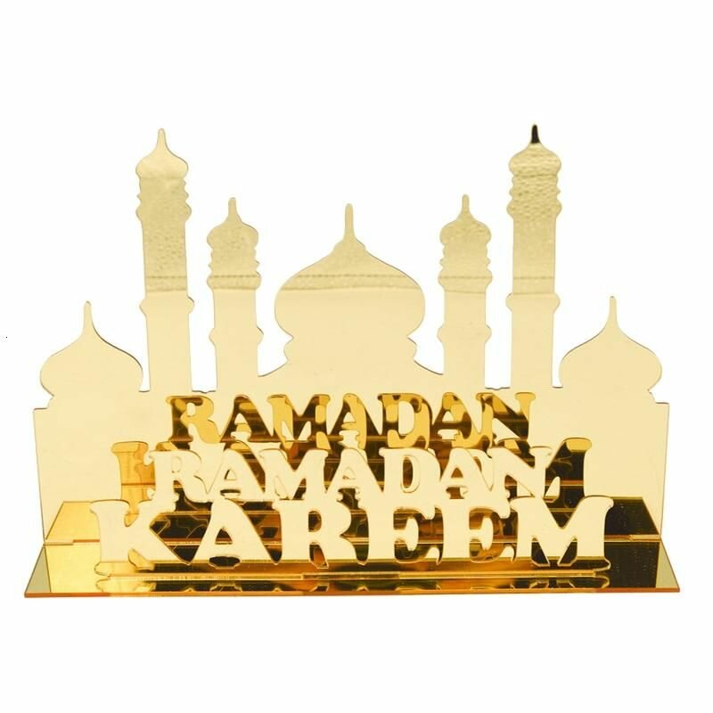 Подвеска Eid Mubarak , акриловая, в форме замка, - BT011