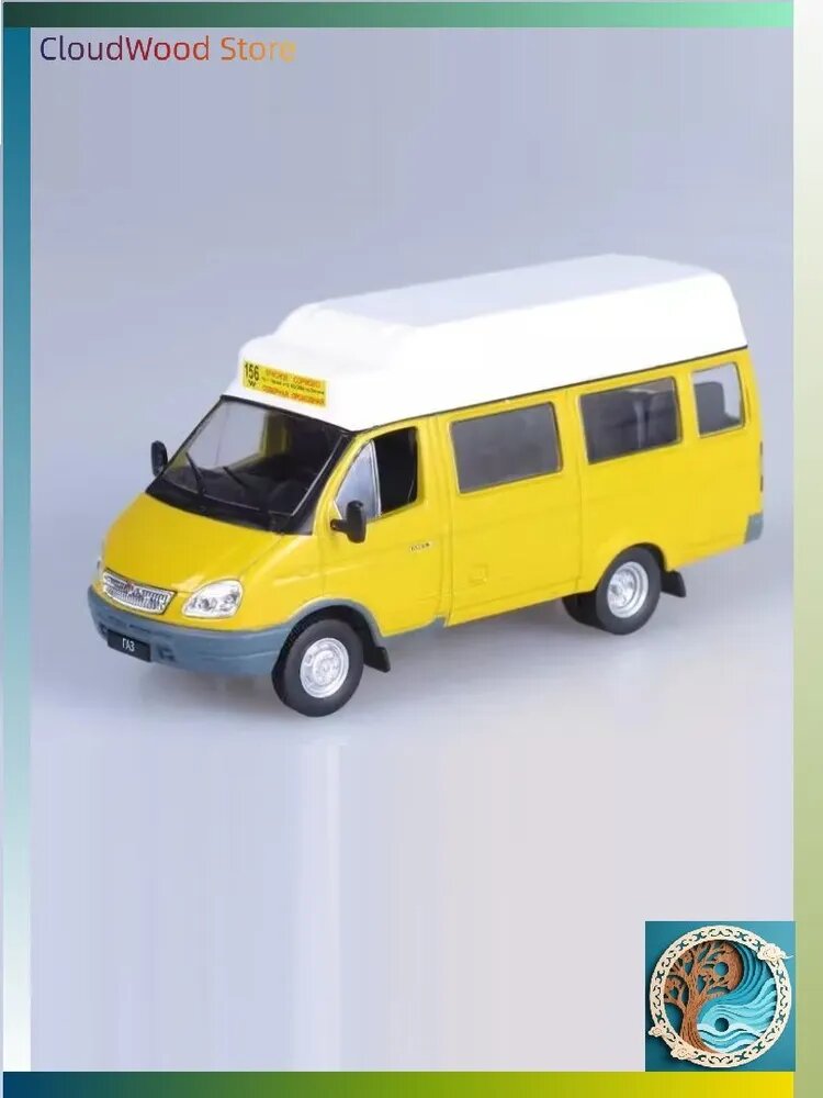 Коммерческий автомобиль ГАЗ322131, премиум модель в масштабе 1 к 43