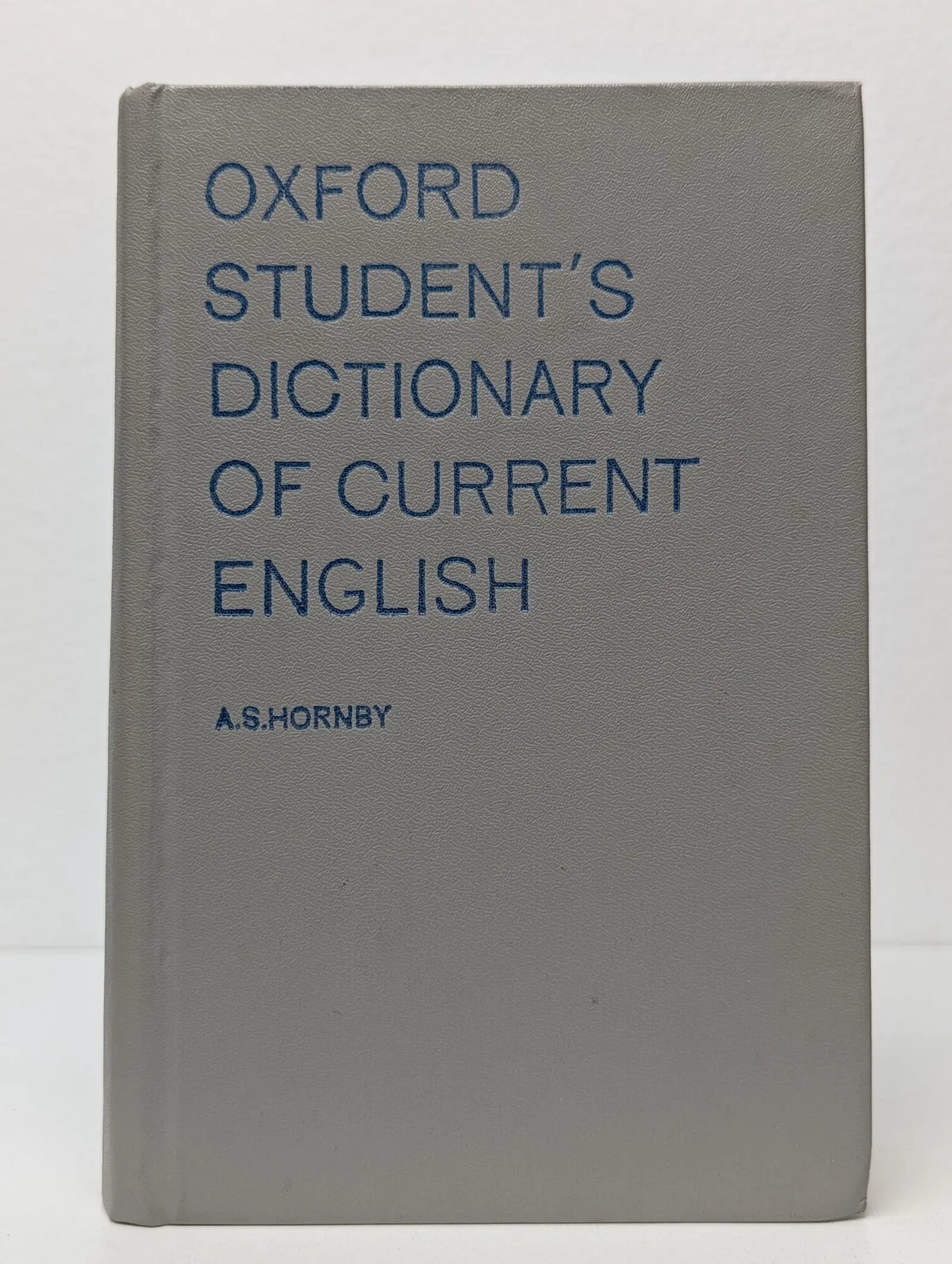 Oxford Student's Dictionary of Current English Хорнби Альберт Сидней 1984