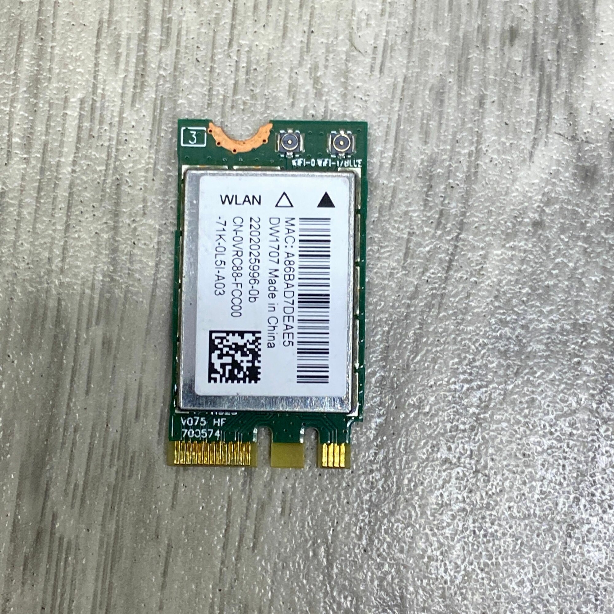 Модуль Wi-Fi Dell Inspiron 15 3567