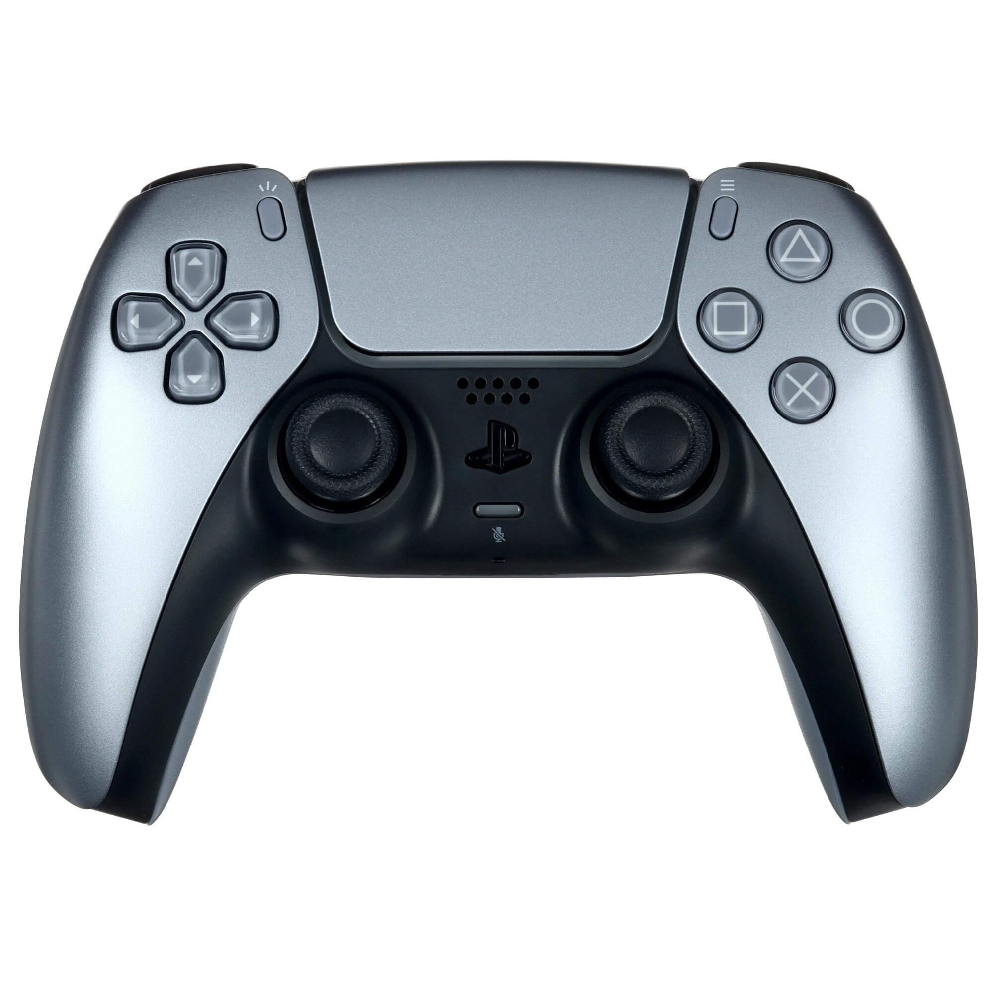 Беспроводной геймпад Sony PlayStation DualSense для PS5, Серебристый/Silver — фото 1