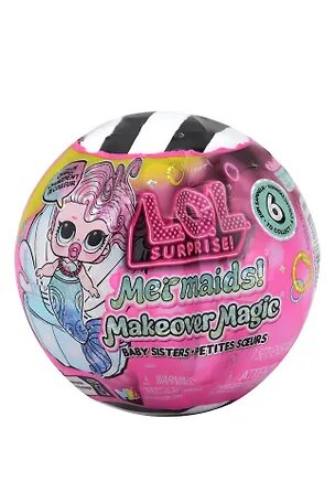 ЛОЛ сюрпрайз Кукла в шаре Сестрички Русалки с аксессуарами L.O.L. SURPRISE (70776)