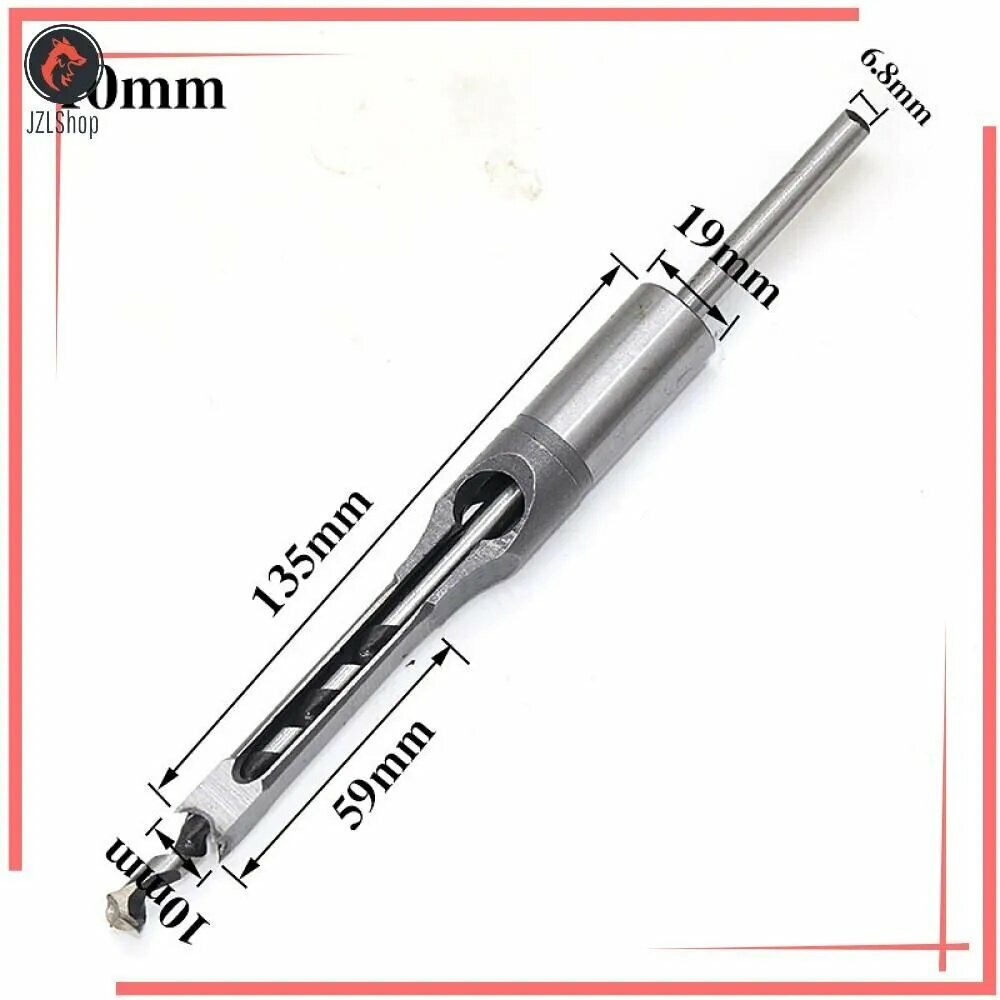 Квадратное сверло по дереву 10 мм