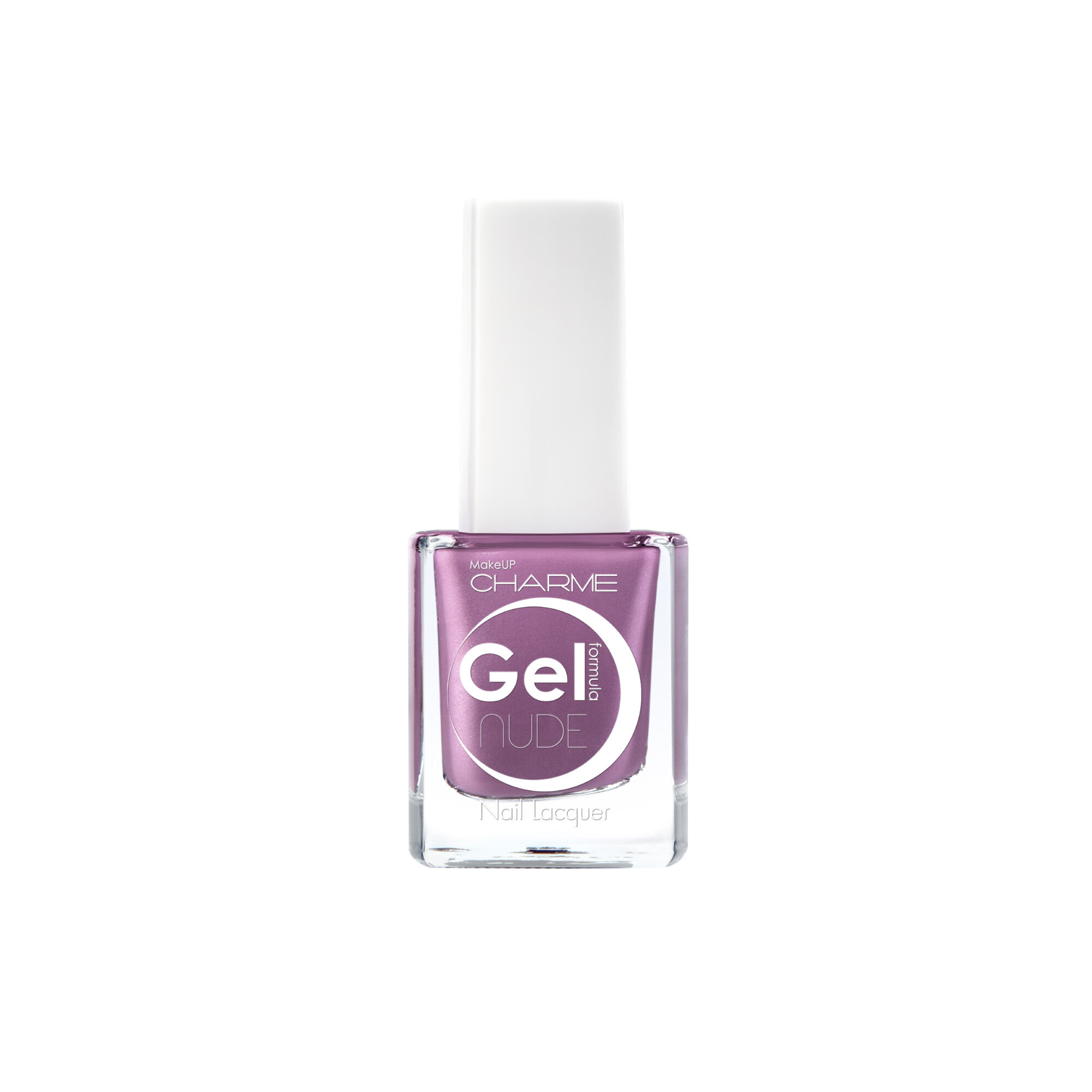 CHARME Лак для ногтей перламутровый 10 мл "Gel Nude" 207 Дикая орхидея
