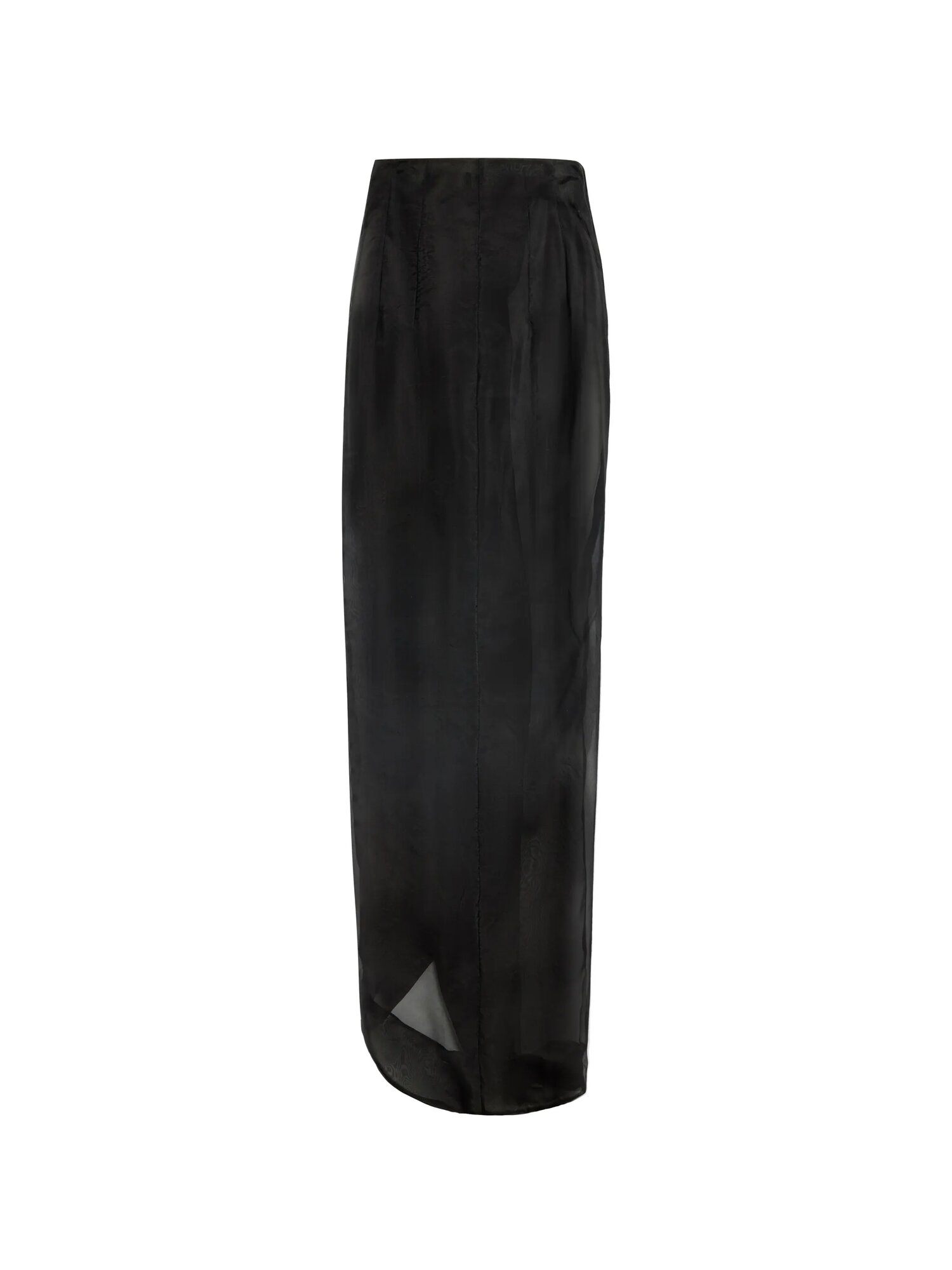 Юбка A.W.A.K.E.MODE Button-embellished midi skirt, размер 42, черный — фото 1