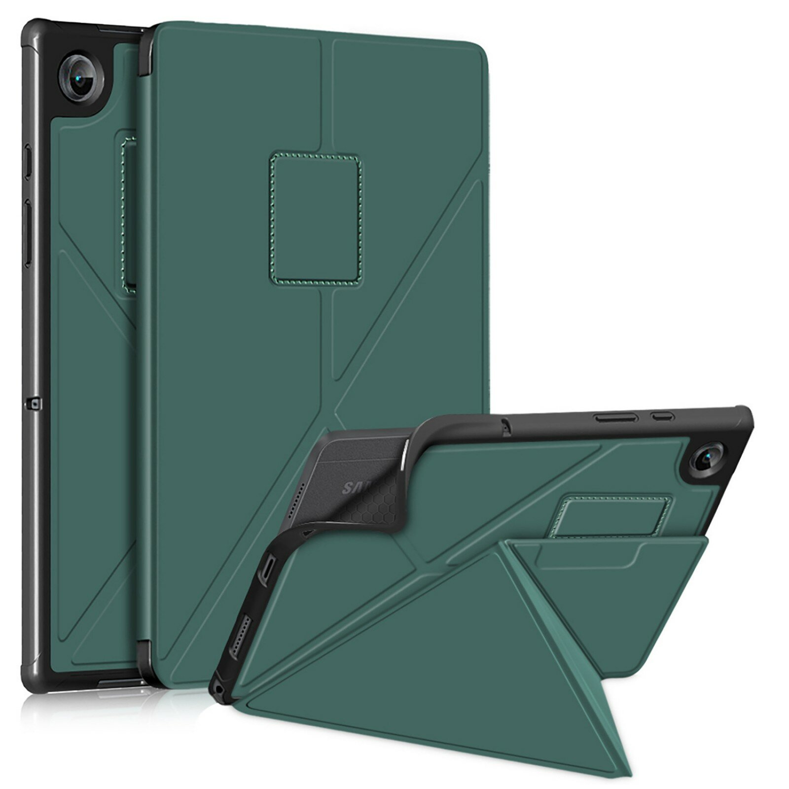 Чехол-обложка MyPads для Samsung Galaxy Tab A8 10.5 2021 с магнитной застежкой и подставкой Оригами
